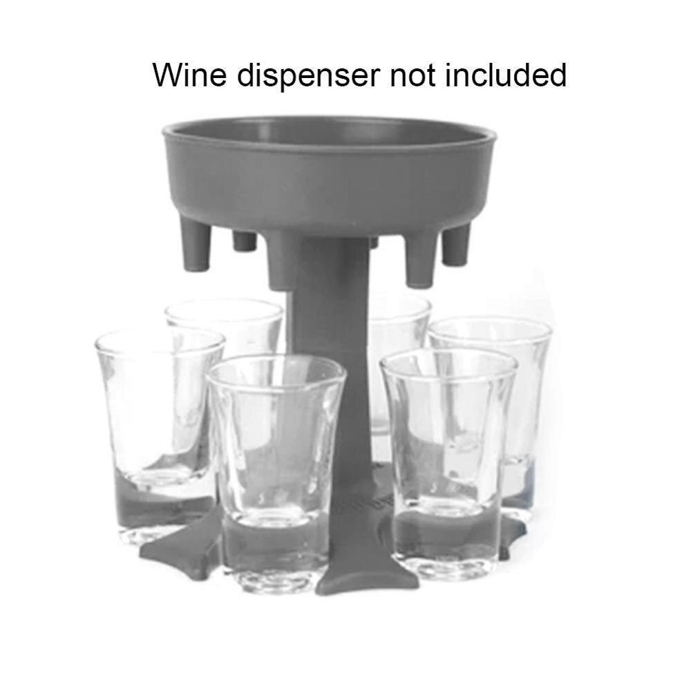 6 Shot Glass Dispenser Liquor Dispenser Accessorie... – Grandado
