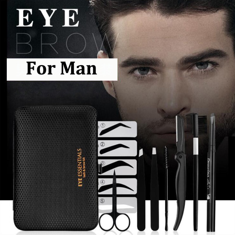 8 in 1 Men Eye brow Grooming Set Eyebrow Trimmer D... – Grandado