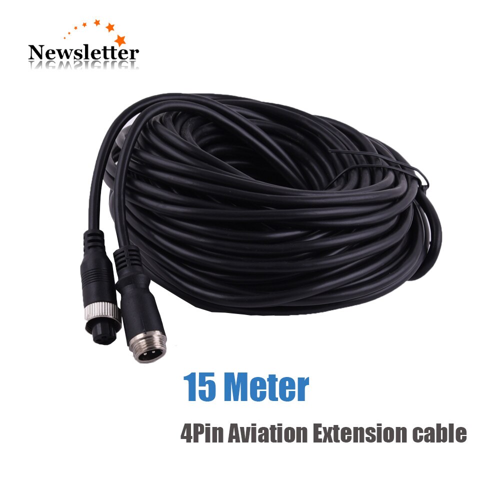 15Meter 4pin aviation extension cable 4 PIN Connec... – Grandado