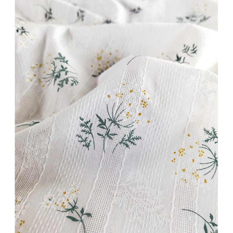 50Cm * 140Cm/Stuk, Daisy Jacquard Katoenen Doek, R... – Grandado