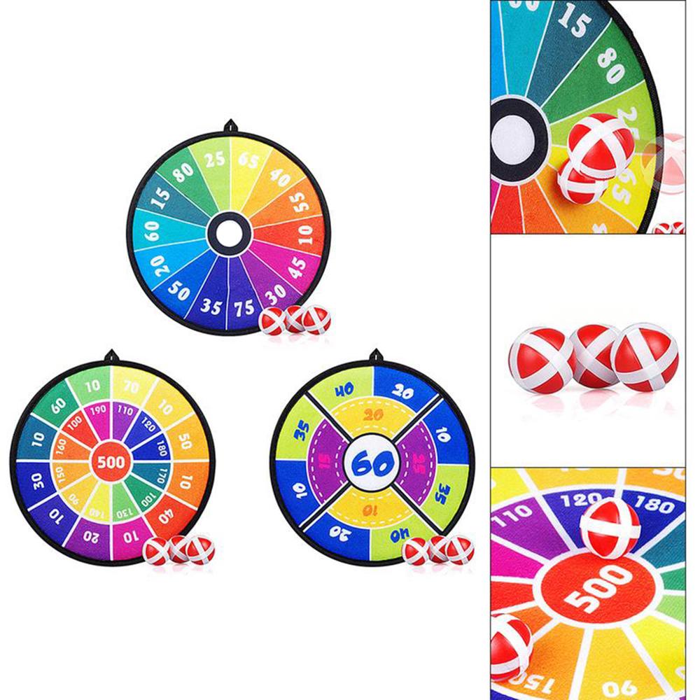 27.5cm Kids Safety Dart Board Sports Toys Sticky B... – Grandado