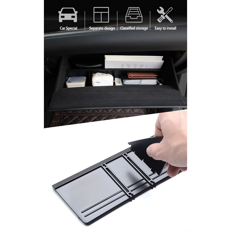 Car Co-Pilot Glove Box Storage Accessories Interna... – Grandado