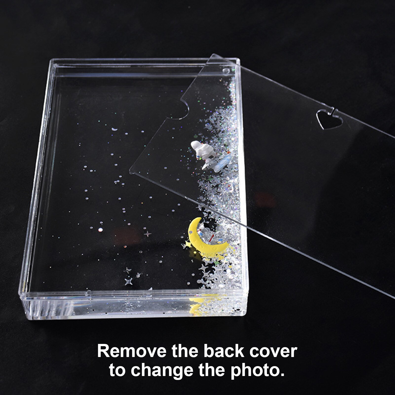 Liquid Photo Frame Astronaut Spaceman Desktop Phot... – Vicedeal