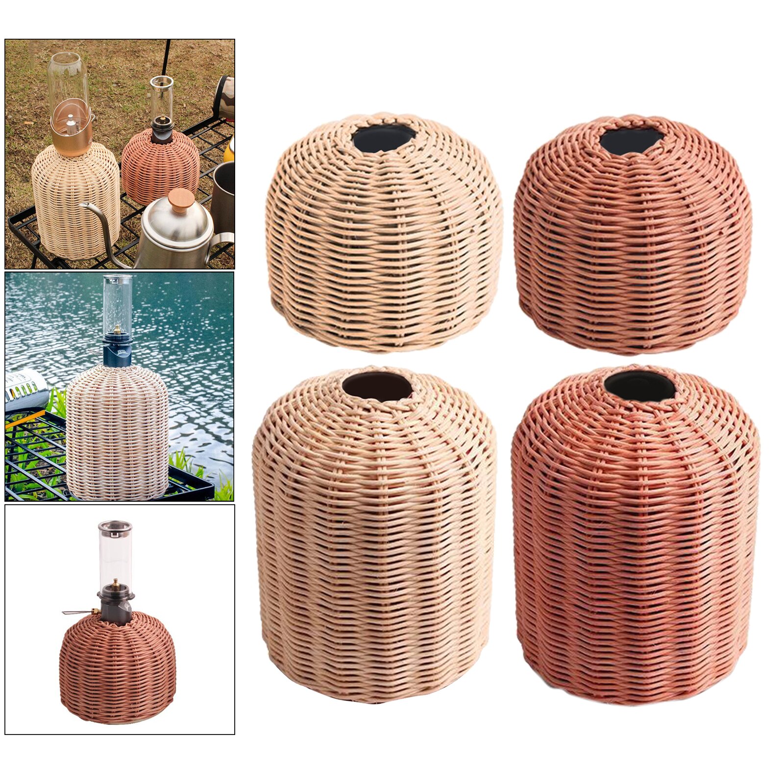 Rattan Cooking Gas Cylinder Cover Camping Gas Tank... – Vicedeal