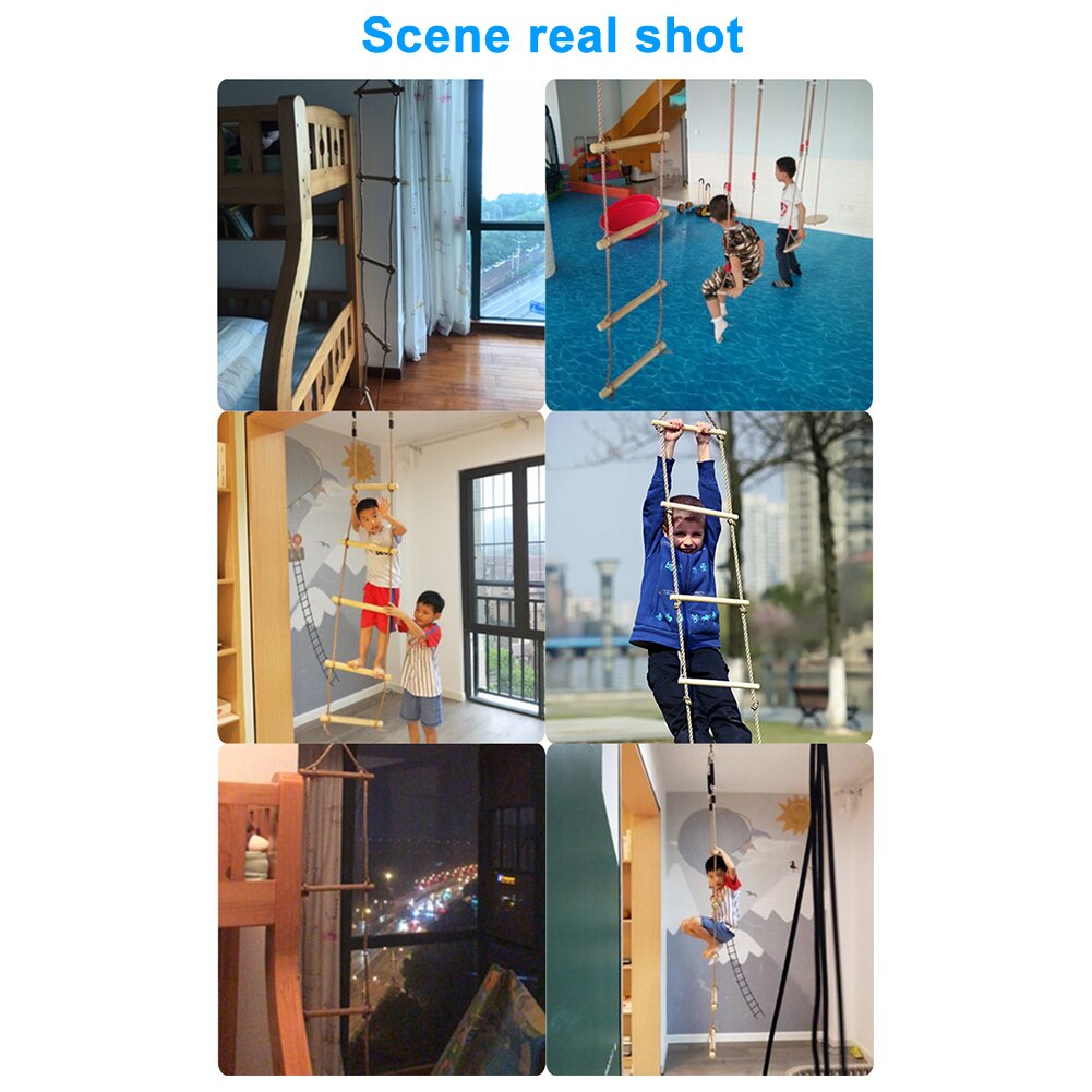 Fun Climbing Rope Ladder For Kids Playground Gym I... – Vicedeal