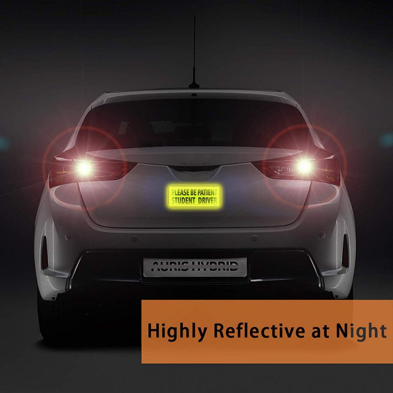 Please Be Patient Student Driver Magnet Safety Sig... – Grandado