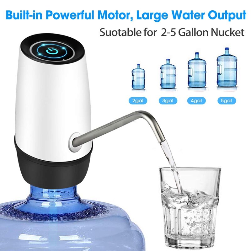 Fles Water Pomp, elektrische Drinkwater Pomp 5 Gal... – Vicedeal