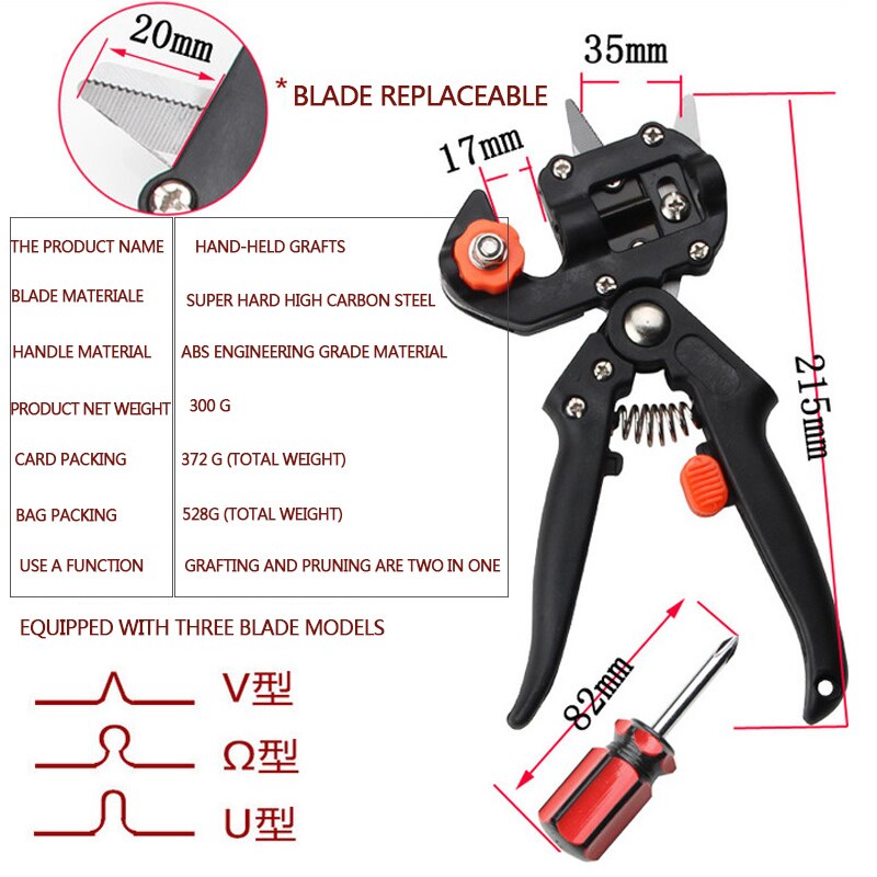 Grafting Knives Grafter Film Grafting Shears Pruni... – Vicedeal