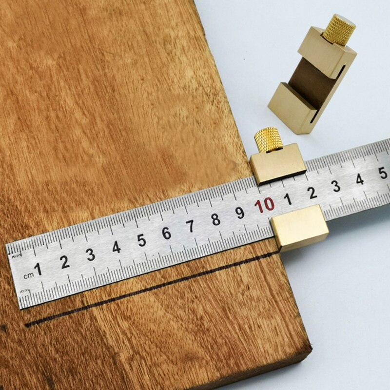 Steel Ruler Positioning Block Brass Angle Plotter ... – Grandado