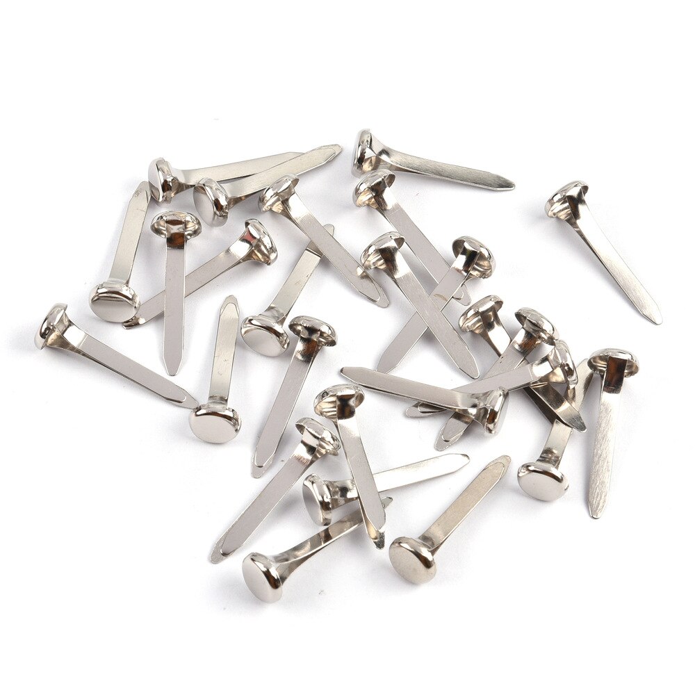 Metal Brads 8*25mm Gold Color Nail Scrapbooking Em... – Grandado