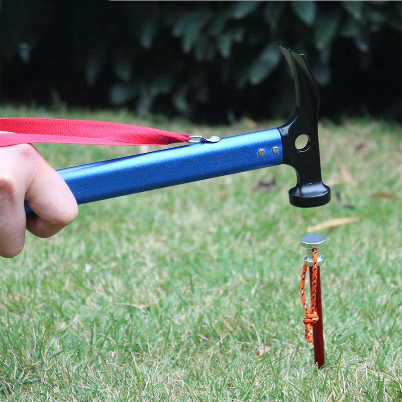 Camping Tent Hammer Outdoor Tent Nail Puller Porta... – Vicedeal