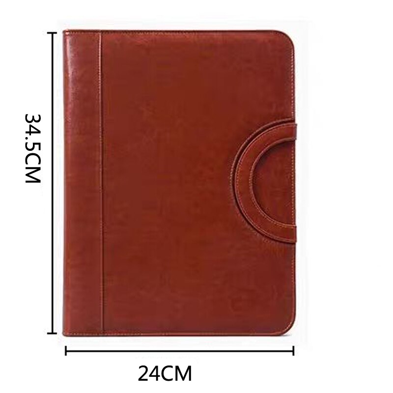 Map Manager Lederen A4 Document Houder Map Rekenma... – Grandado