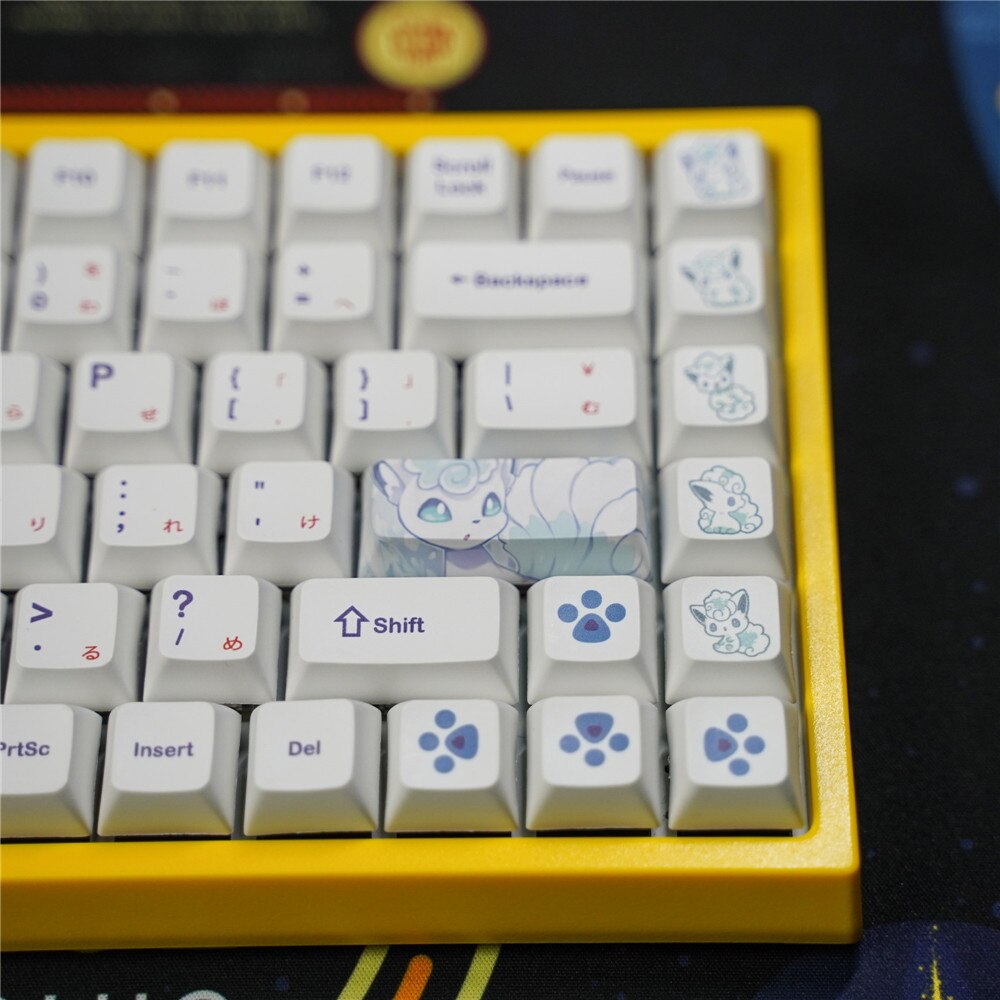 XDA Profile Keycap PBT Arora Keycaps DYE-Subbed Key For GH60 XD64 GK64 ...