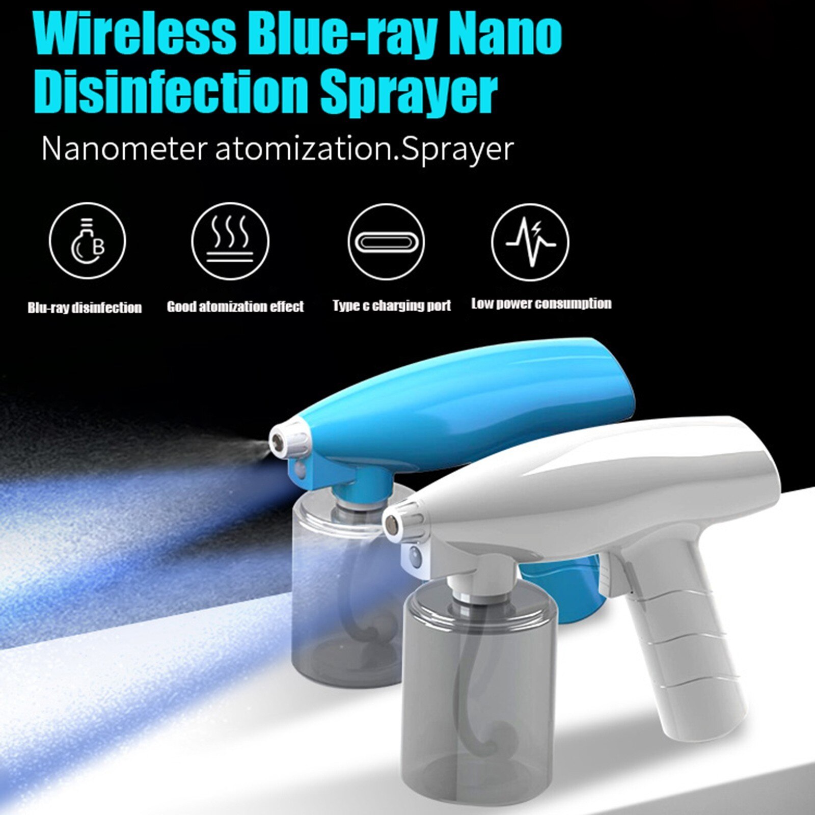 Portable Handheld Sprayer Mini Nano Fogger Machine... – Vicedeal