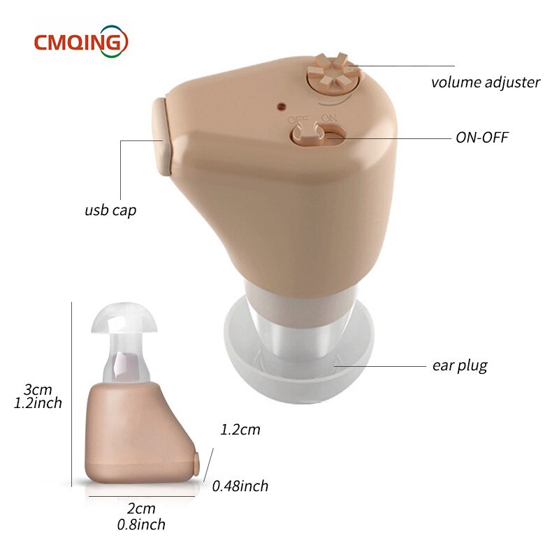 Digital Rechargeable Hearing Aids Sound Amplifier ... – Grandado