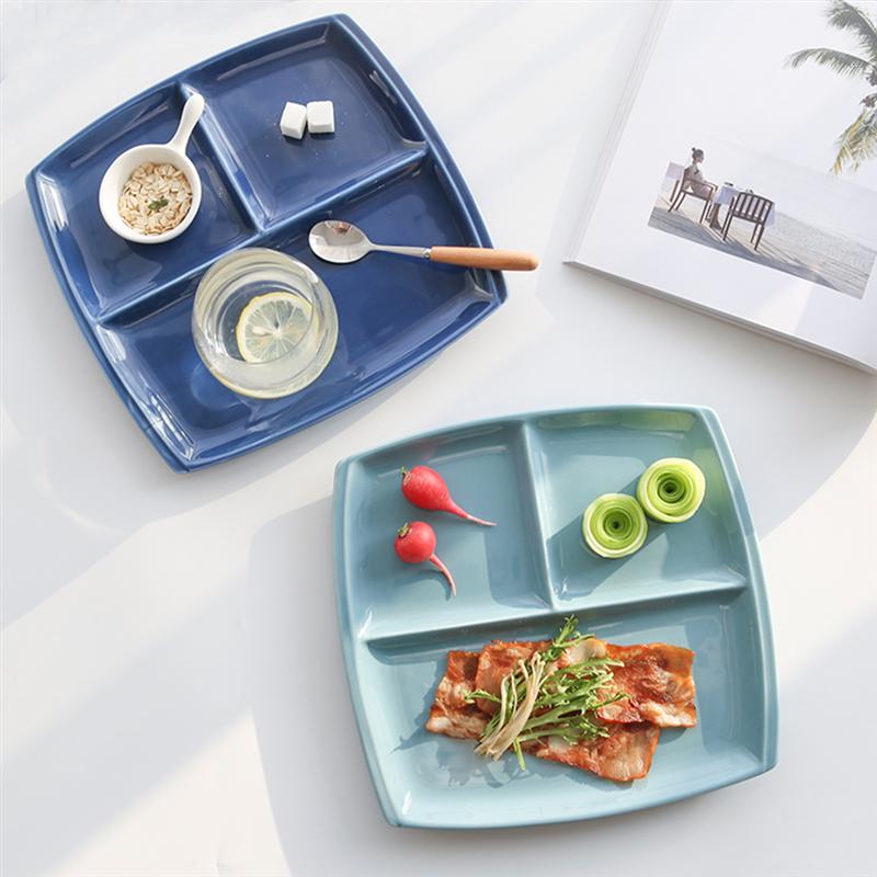 10 Inch Bone China Plate Simple Porcelain Plate Th... – Vicedeal