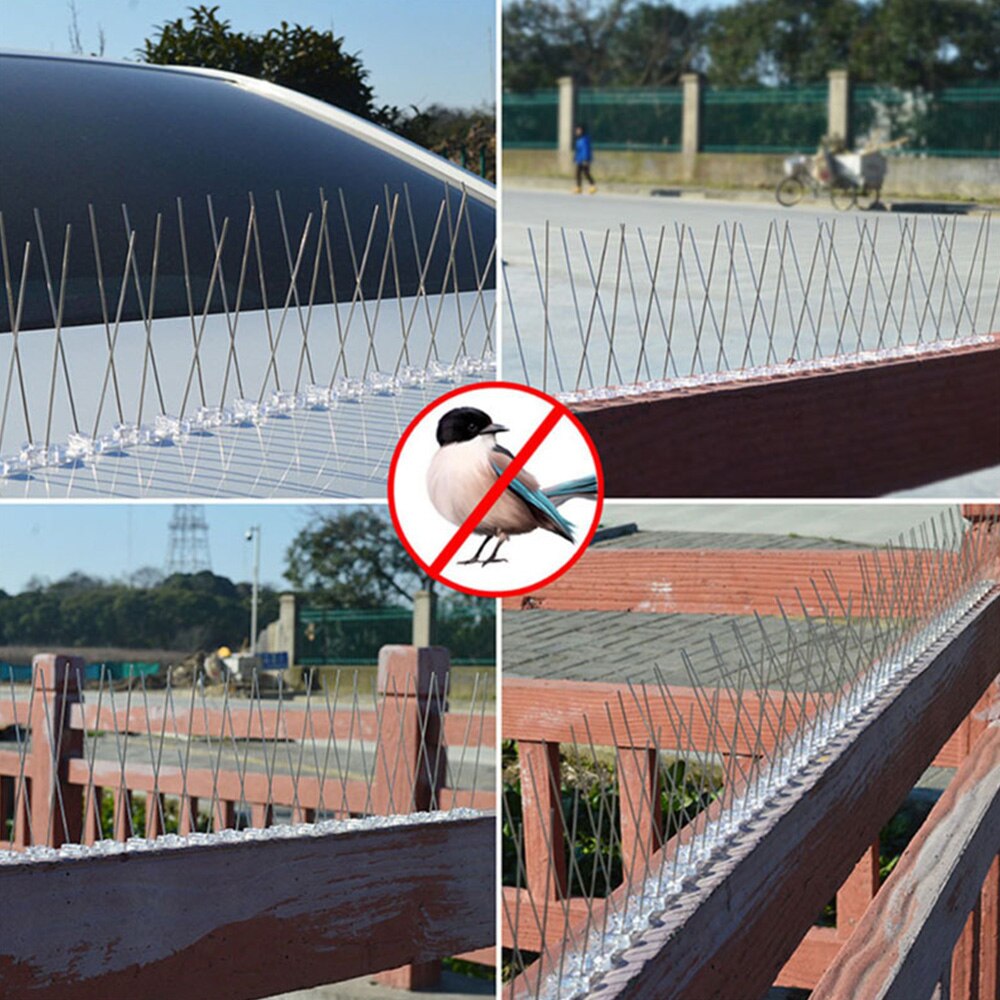 Bird Repellent Spikes Eco-Friendly Anti Pigeon Nai... – Grandado