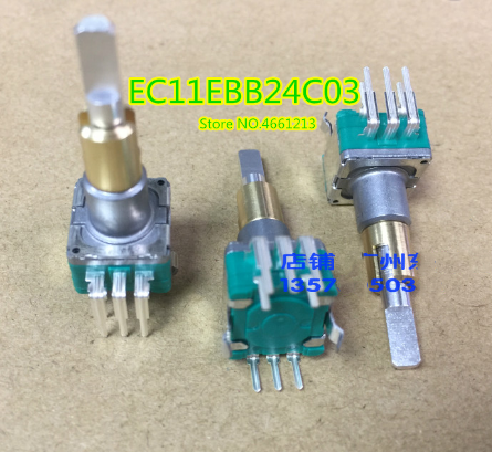 2 STUKS Dual EC11EBB24C03 dual encoder met schakel... – Vicedeal