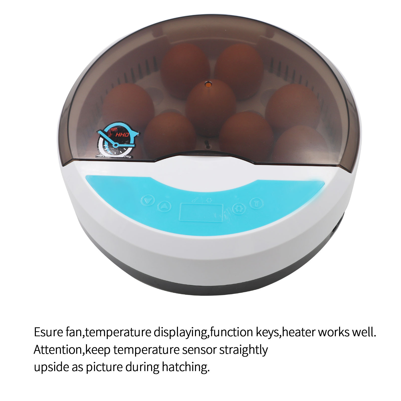 Mini 9 Egg Incubator Farm Hatching Digital Tempera... – Grandado
