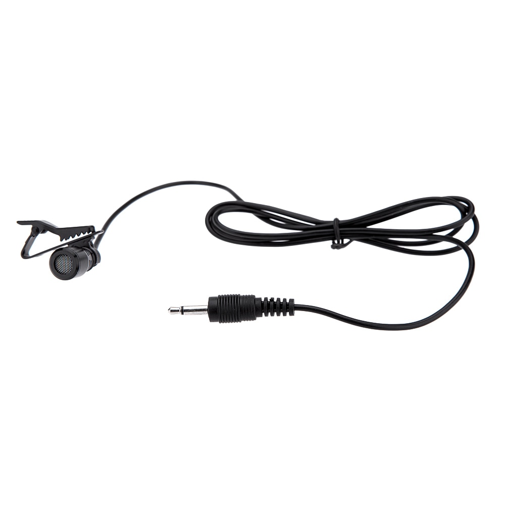 3.5mm Lavalier Clip Metal Mono Microphone Mic with... – Grandado