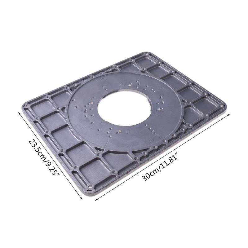 Aluminum Router Table Insert Plate Trimmer Engravi... – Vicedeal
