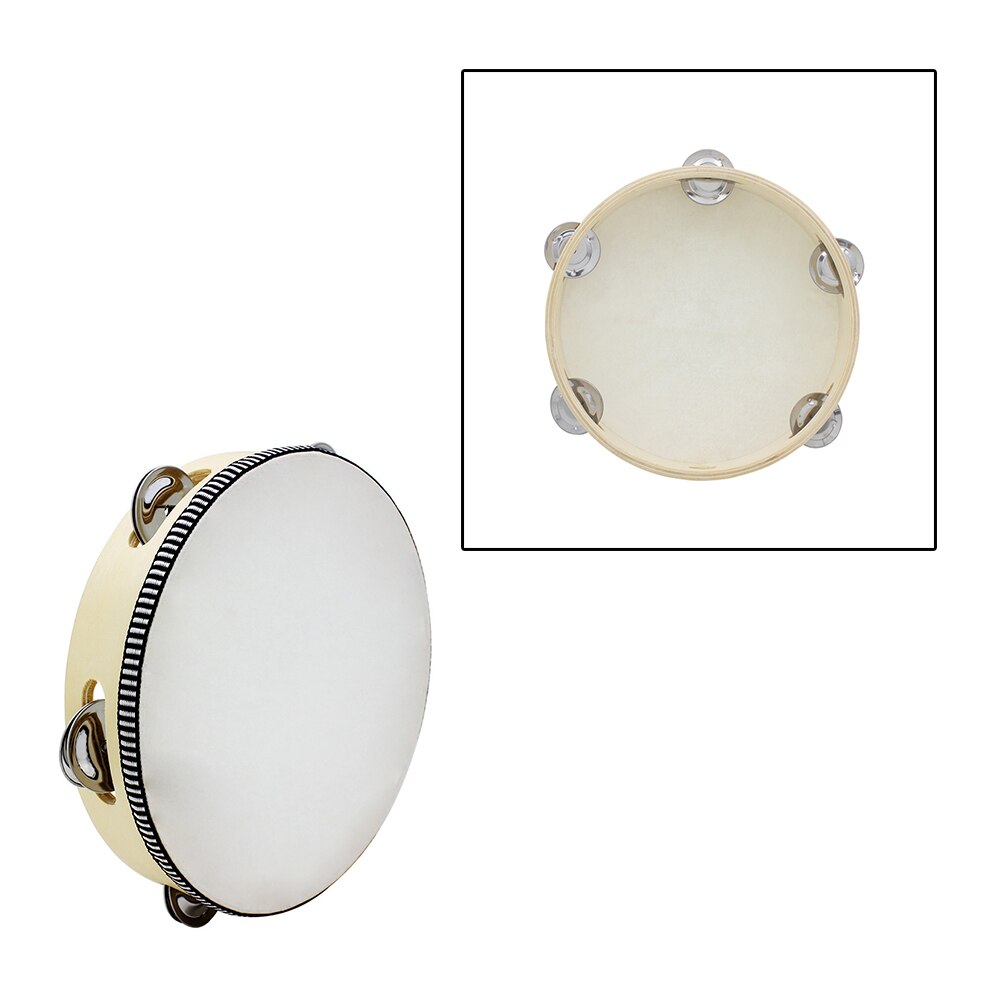 8 inch Musical Instruments Tambourine Drum Childre... – Grandado