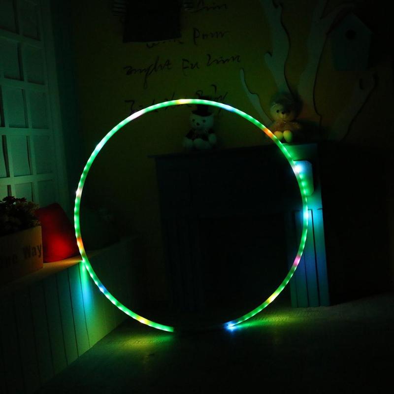 LED Lighting Fitness Circle Changing Light Recharg... – Vicedeal