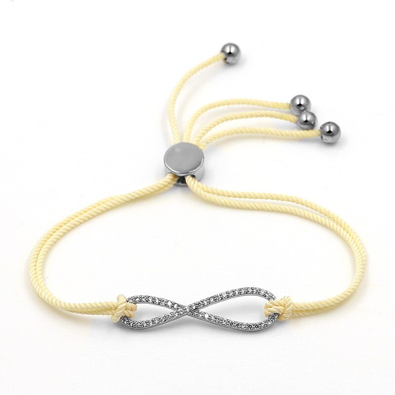 WEIMANJINGDIAN Rope Chain Cubic Zirconia Infinity ... – Grandado