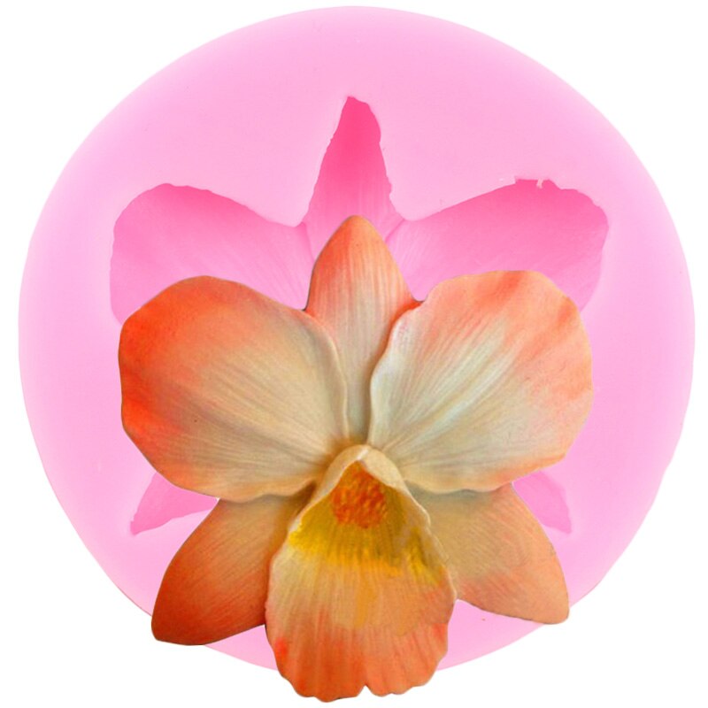 Orchid Flower Silicone Mold Flower Cupcake Topper ... – Grandado