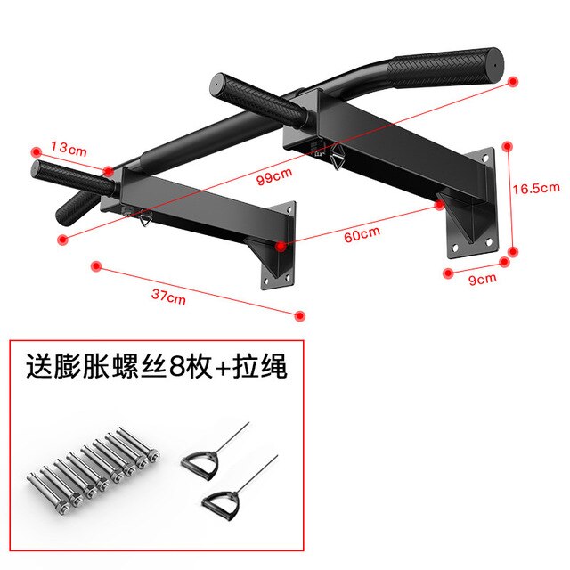 Wall Horizontal Bar Indoor Parallel Bar Fitness Tr... – Grandado