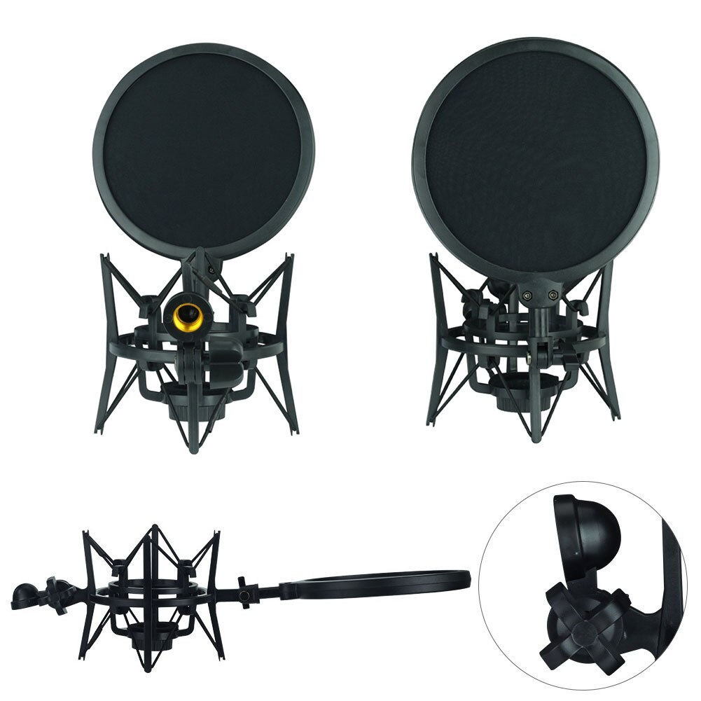 SH100 Shock Mount Microphone Clip Studio Recording... – Vicedeal