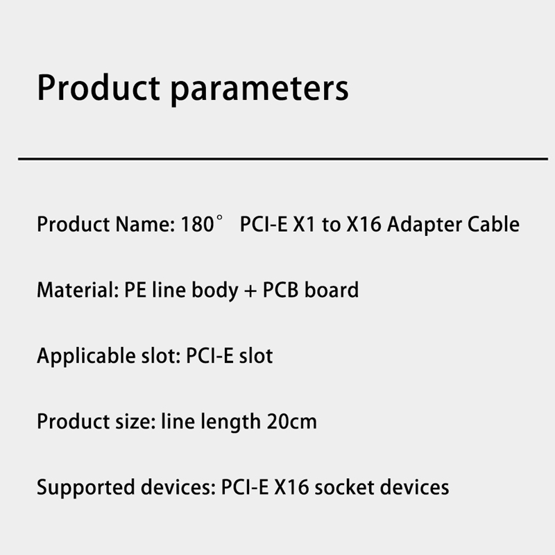 Desktop Pciex1 To Pciex16 Transfer Wiring Graphics... – Grandado