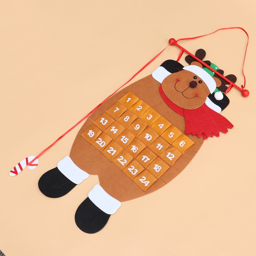 Countdown to Christmas Santa Advent Calendar Chris... – Grandado