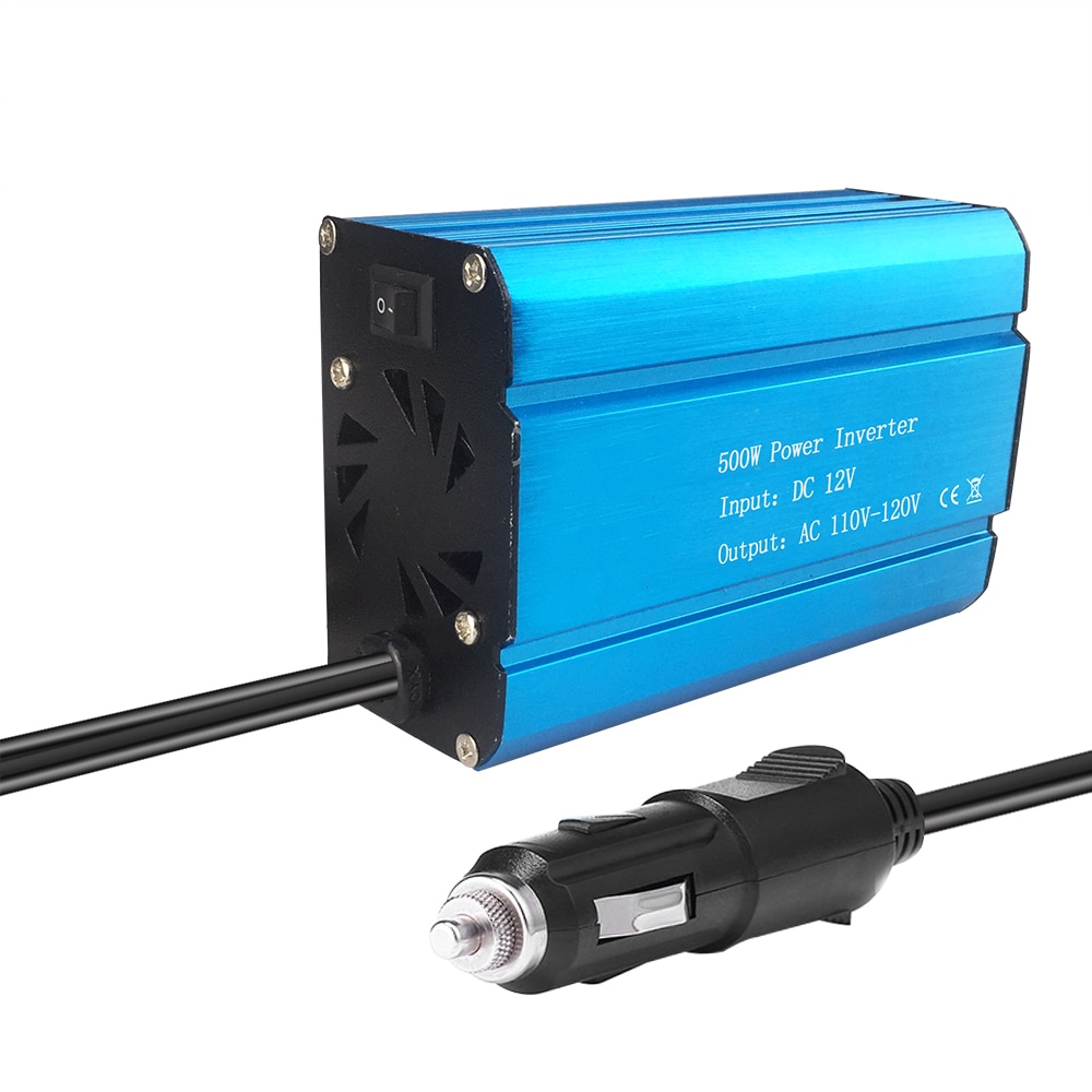 Car Power Inverter Solar Power Inverter 500W DC 12... – Grandado