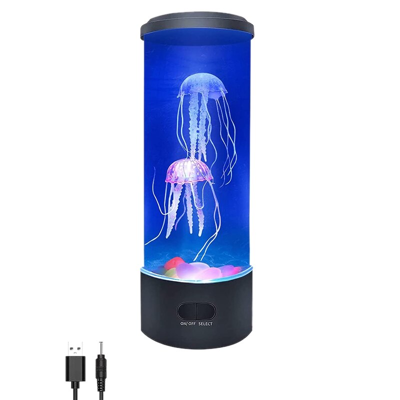 ! Lava Lamp,3D Lifelike Jellyfish Aquarium Tank Ta... – Grandado