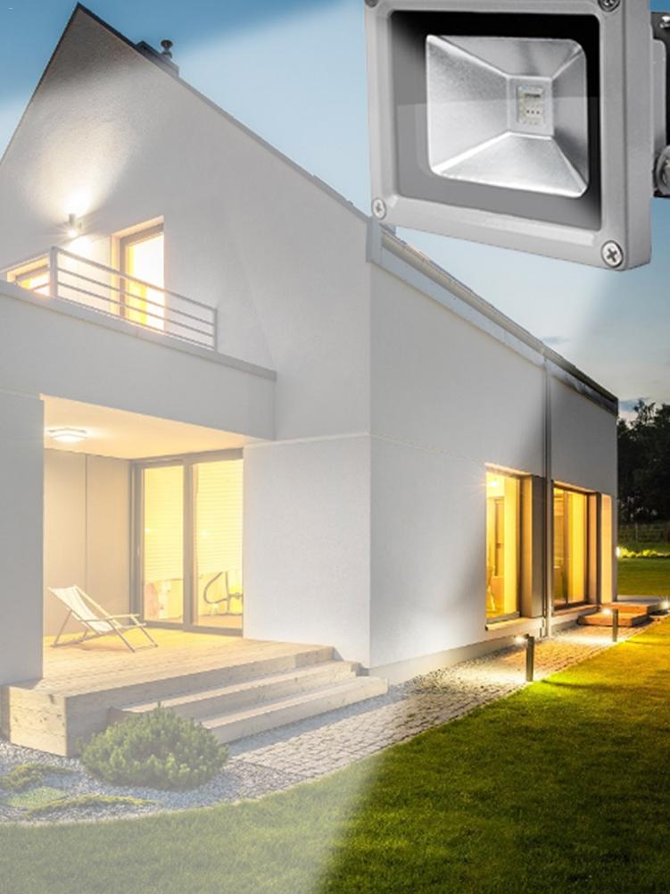 RGB LED Flood Light Projection Light Remote Contro... – Vicedeal