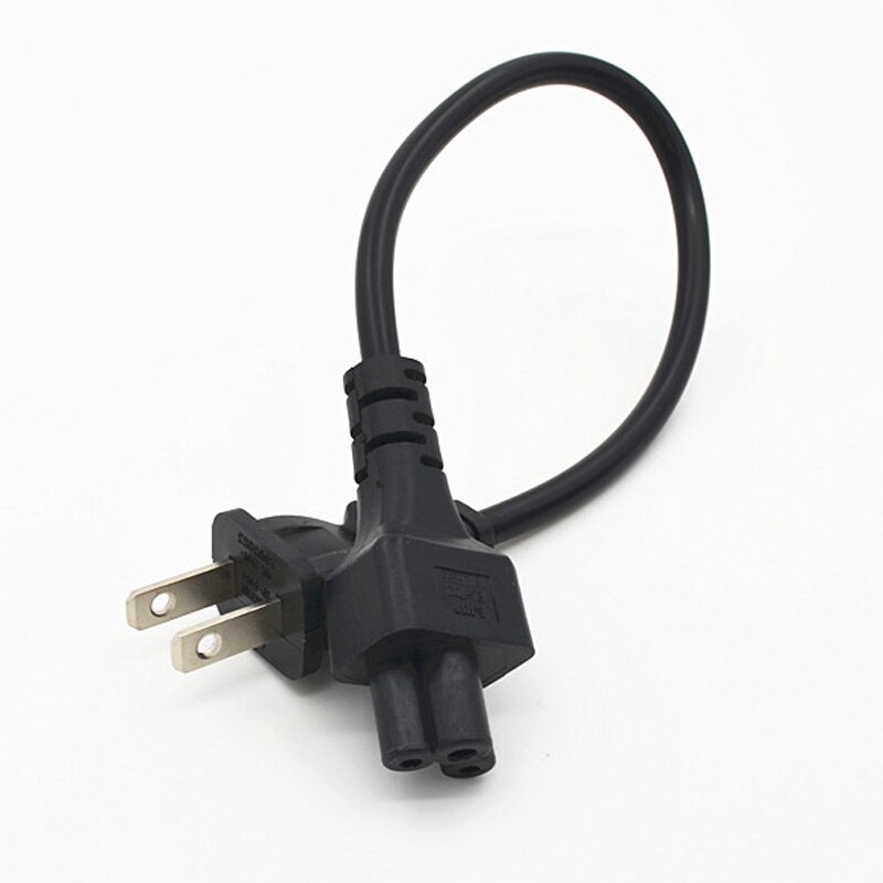 30cm US Plug Power Cable to 3 Pin Prong C5 Cloverl... – Grandado