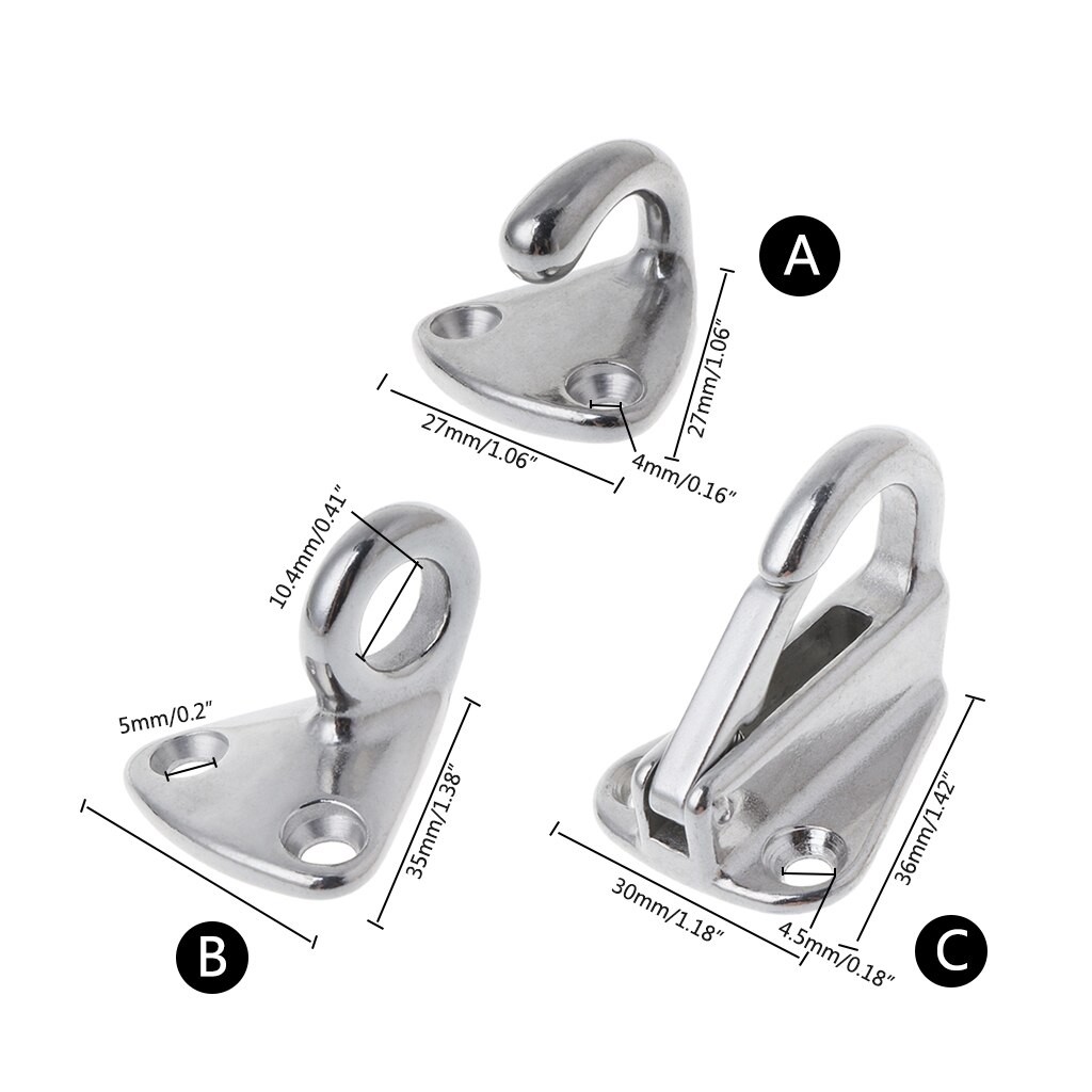 Stainless Steel Fending Hooks Fender Spring Hook S... – Grandado
