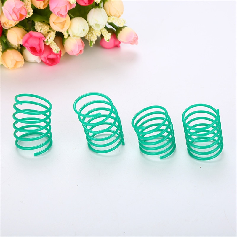 10pcs / Lot cat toys interactive Spring Toy Ball W... – Grandado