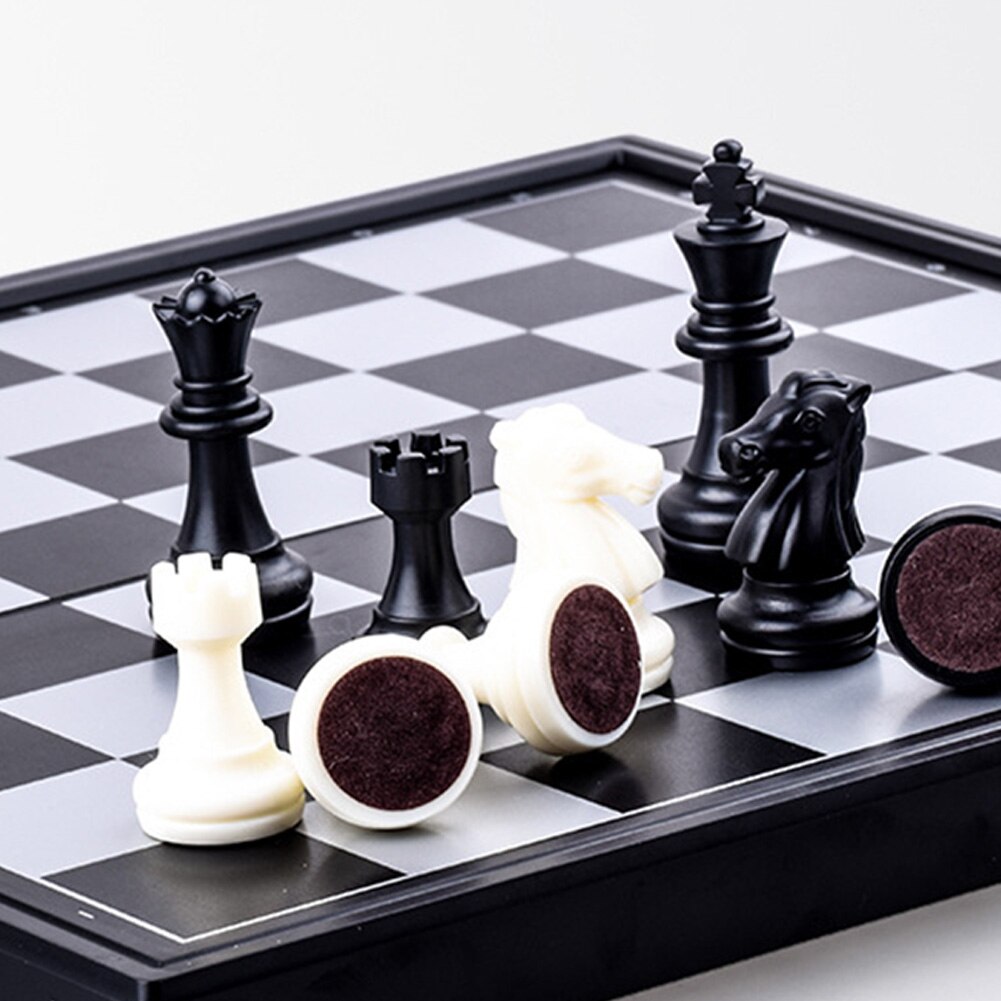 3 In 1 Portable Travel Kids Adult Checkers Enterta... – Grandado