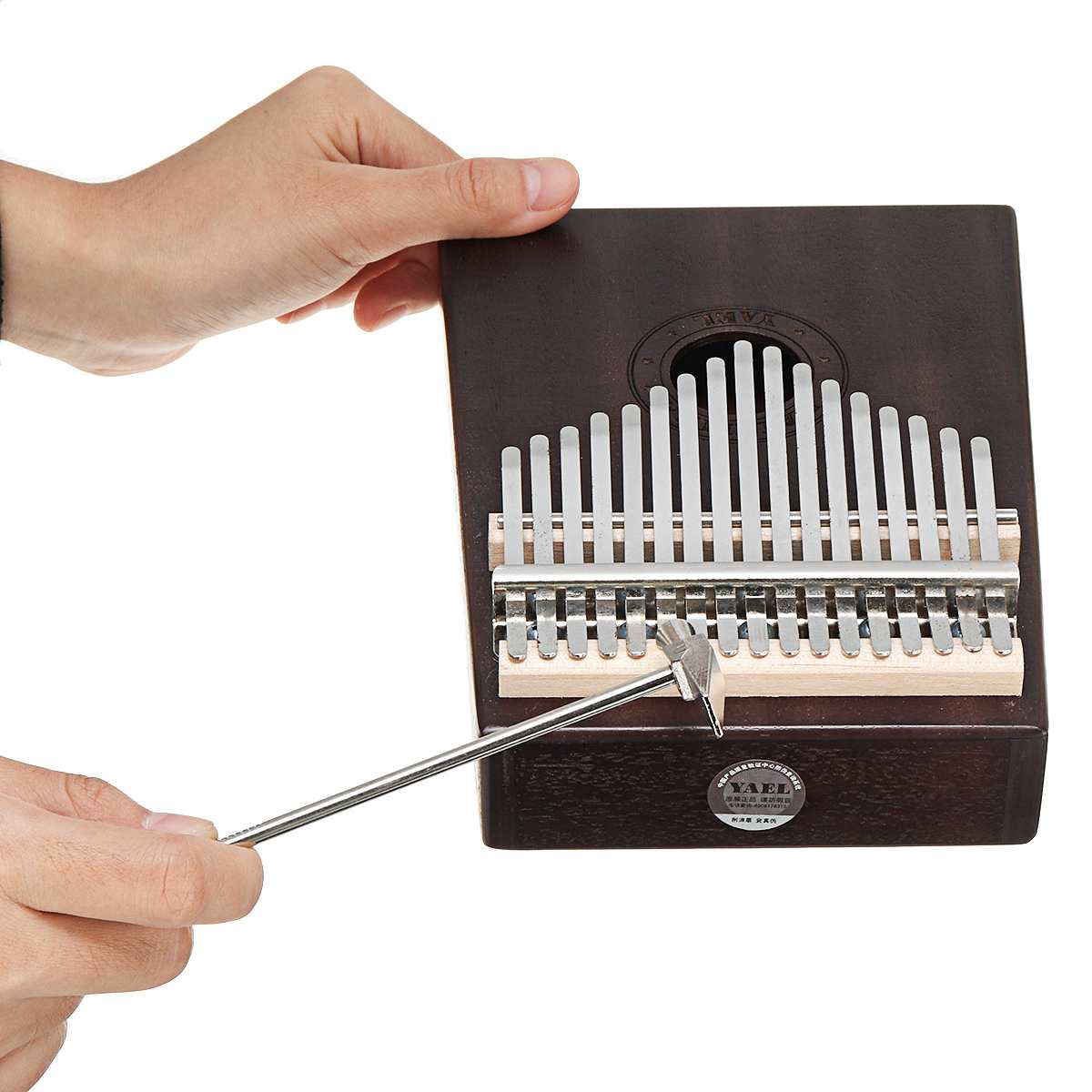 17 Key Kalimba African solid Mahogany Thumb Finger... – Vicedeal