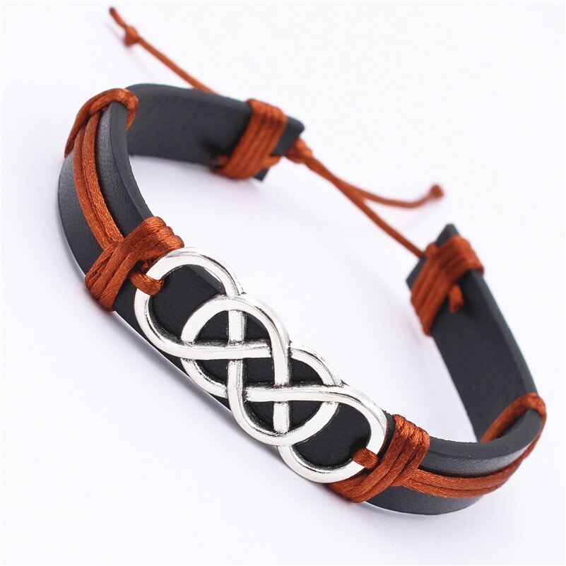 Arrivals Handmade double Infinity Love braided Bra... – Vicedeal