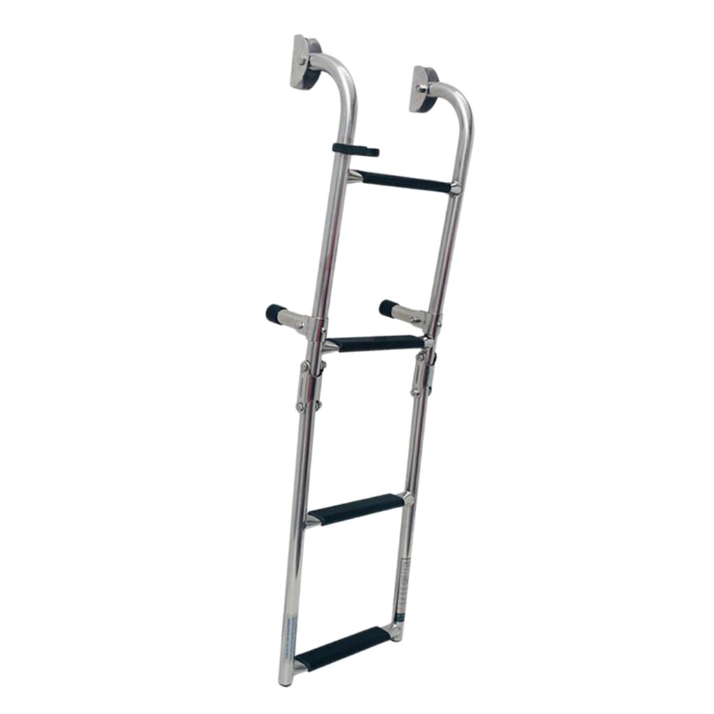 Marine Boot Opvouwbare Rvs Ladders (4 Stap Ladder)... – Vicedeal