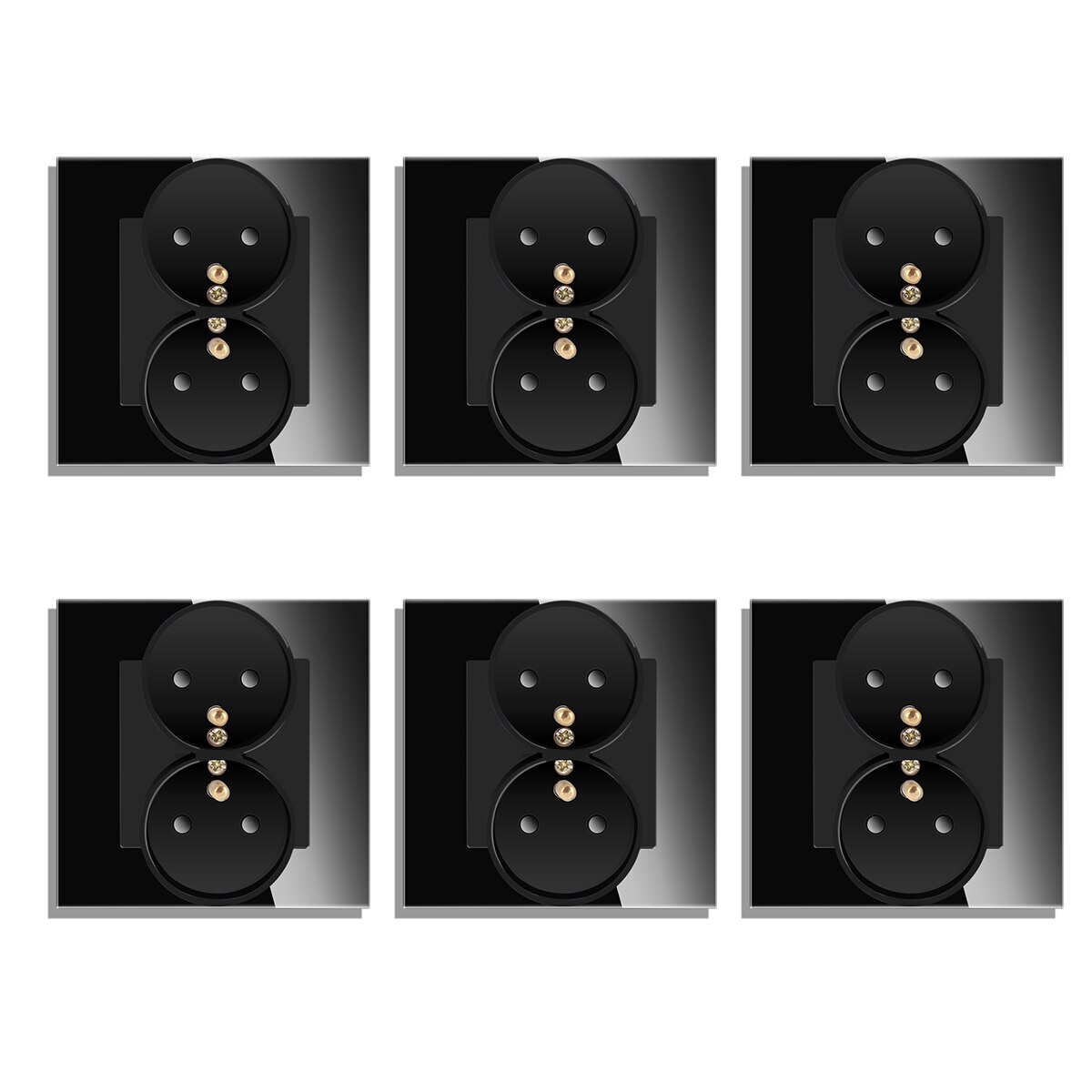 Bingoelec Double French Sockets Poland French Stan... – Grandado