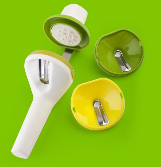 1 STÜCK 3 In 1 Multifunktions Gemüse Spirale Reibe... – Vicedeal