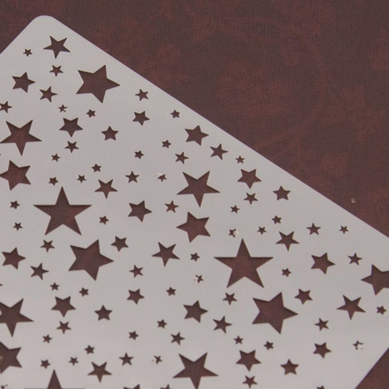 Star Stencils Template Painting Scrapbooking Embos... – Grandado