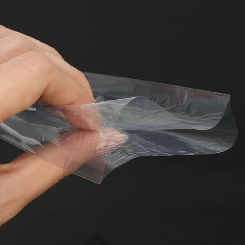 100 PCS PVC Shrink Wrap Bags Clear Membrane Plasti... – Grandado