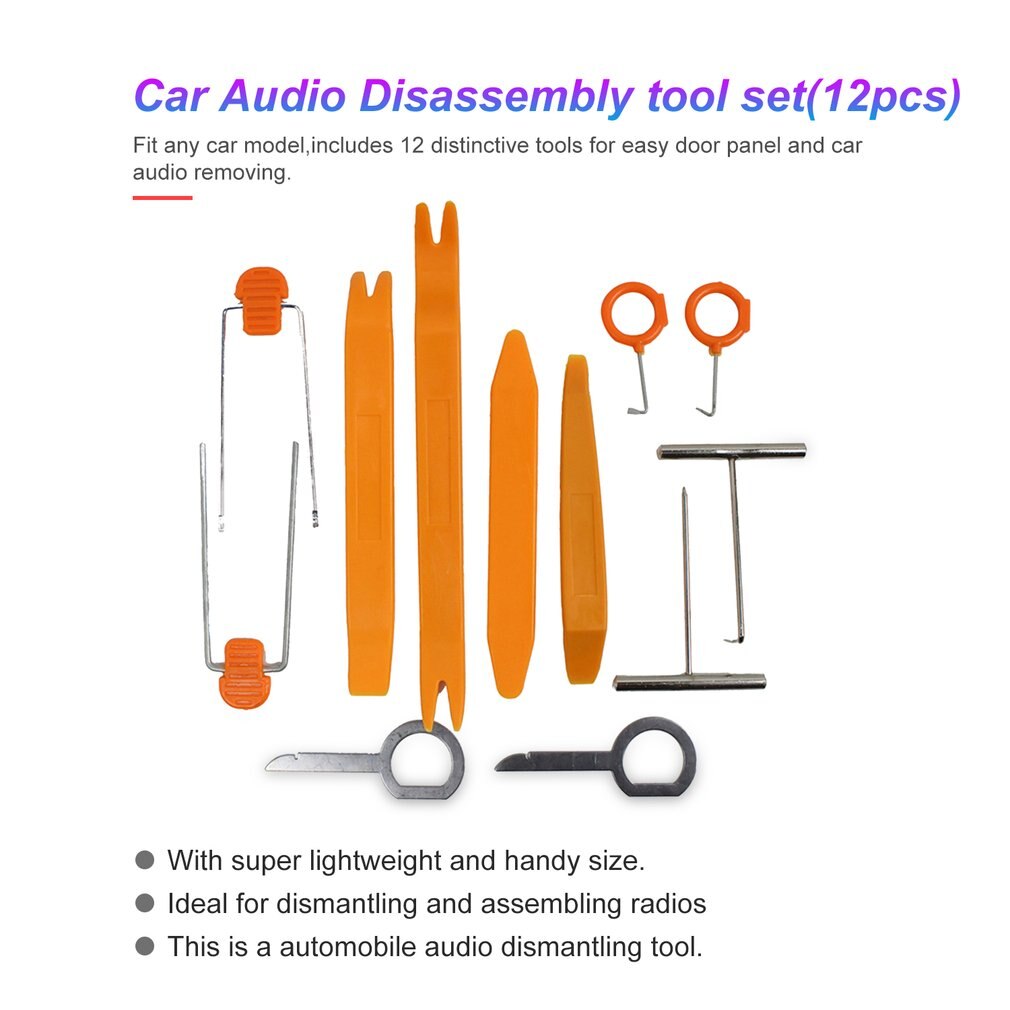 12Pcs Car Audio Disassembly tool Auto Panel Trim D... – Vicedeal
