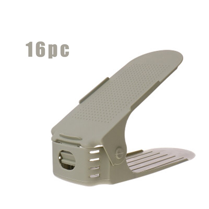 16pcs Durable Adjustable Shoe Organizer Footwear S... – Grandado