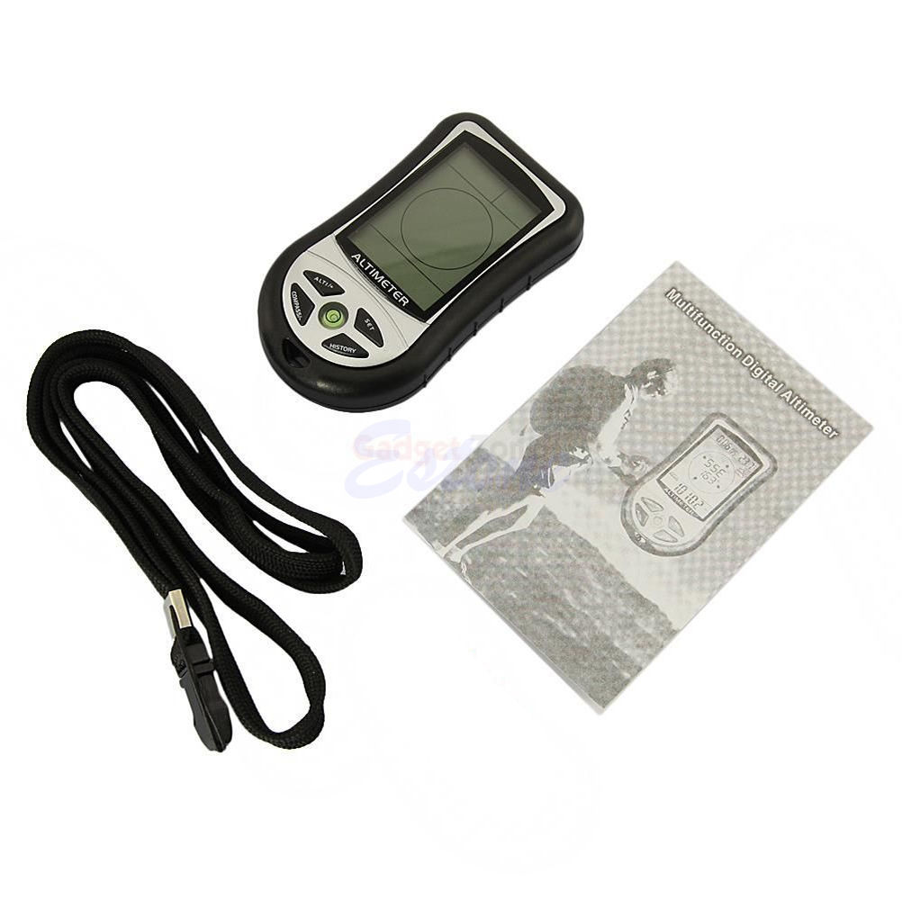 8 In 1 LCD Digital Compass Altimeter Barometer The... – Grandado